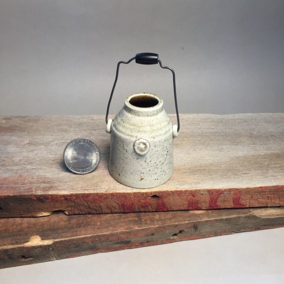 Miniature Stoneware Salt Glazed Ceramic Pottery Jugs Jars - Etsy