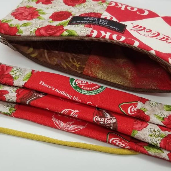 Coca Cola Cotton Fabric - Etsy