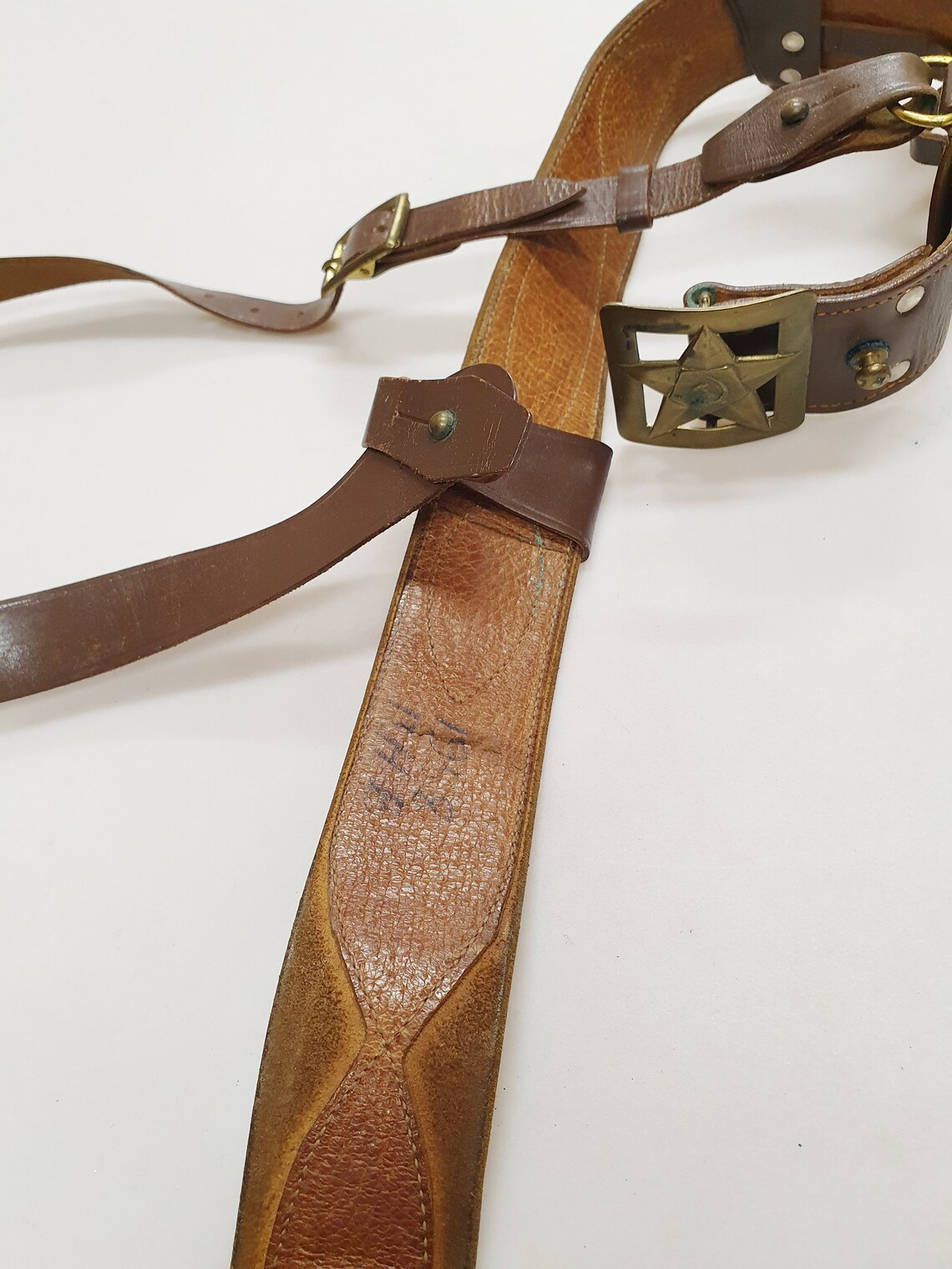 Original Military Soviet Russian General Belt Army Leather | Etsy