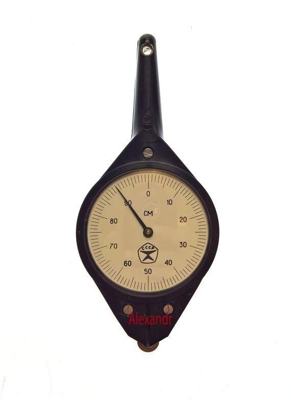 Militaria Curvimeter Opisometer Drafting Soviet Map Scale Measurement ...