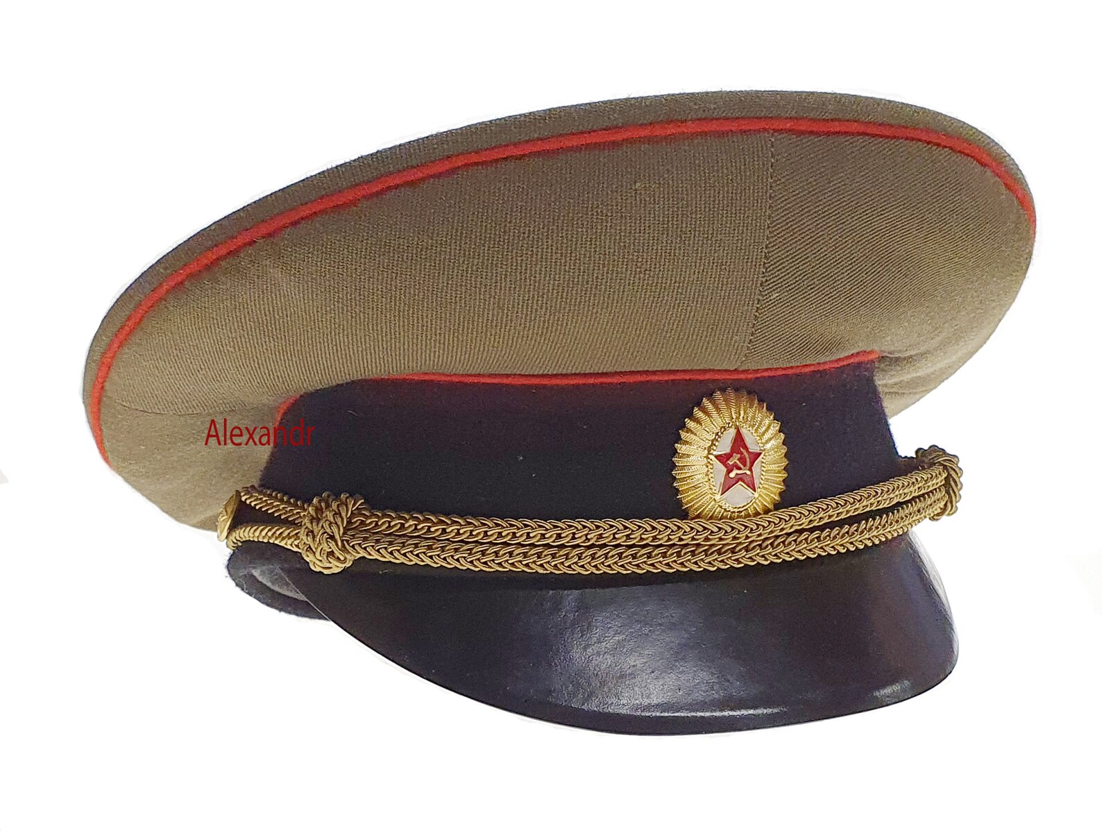 Russian Army Sergeant's Peaked cap Foreman Soviet Military | Etsy