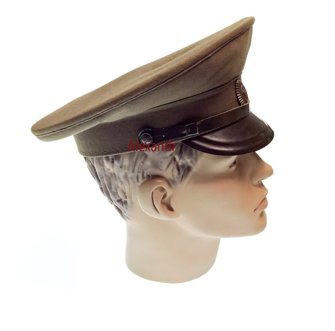 Original Military USSR Officer field cap Russian Army Soviet | Etsy