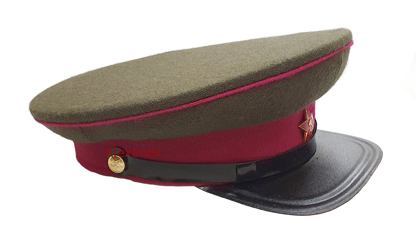 Russian Army Military Leader Cap Soviet Kartuz Commander RKKA | Etsy