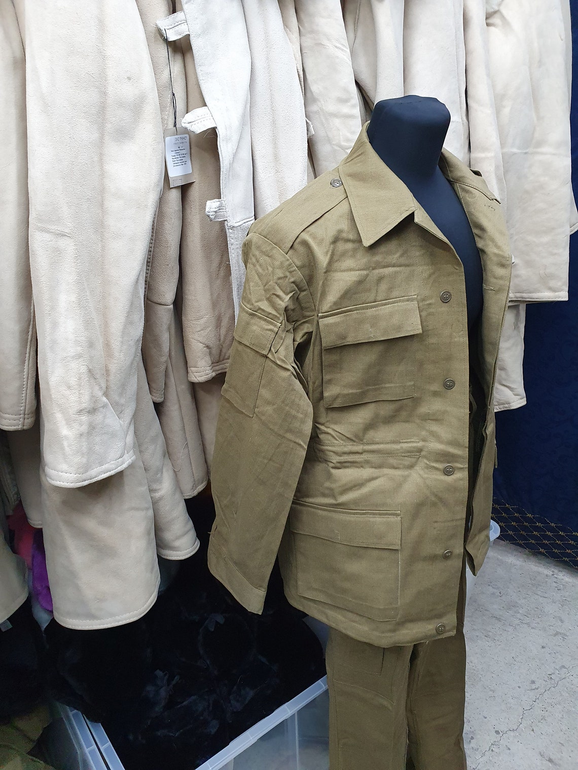 Original Military Jacket Russian Army Soviet Afghan Summer | Etsy