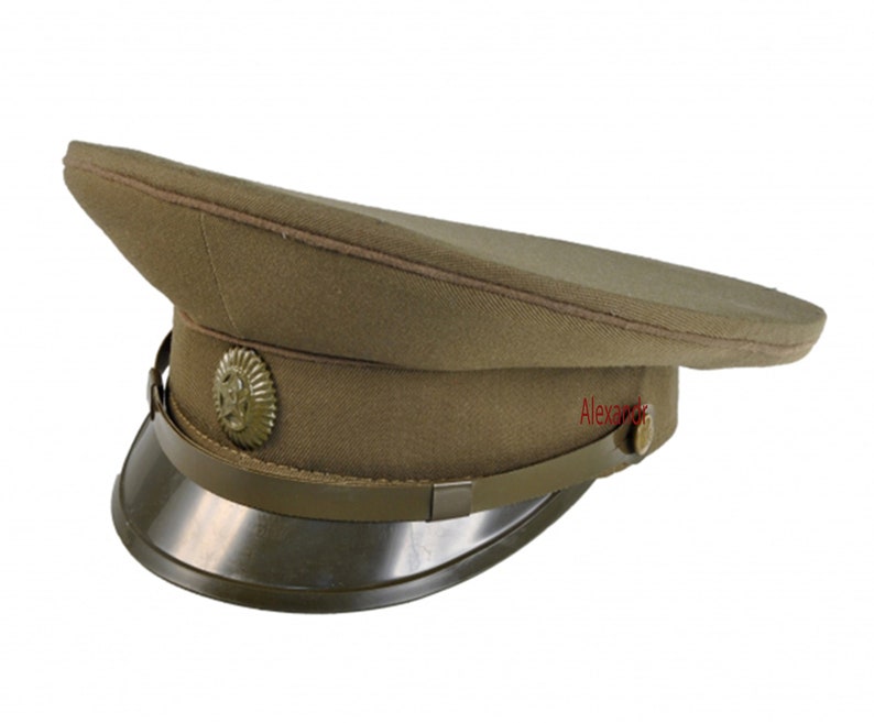 Original Military USSR Officer field cap Russian Army Soviet | Etsy