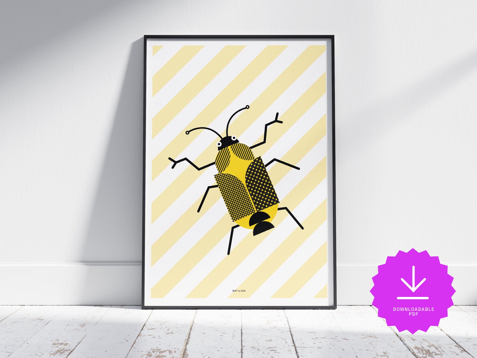 Bugs Beetles Posters Digital Download, Fantasy Insects A2 Scaleable Pdf ...
