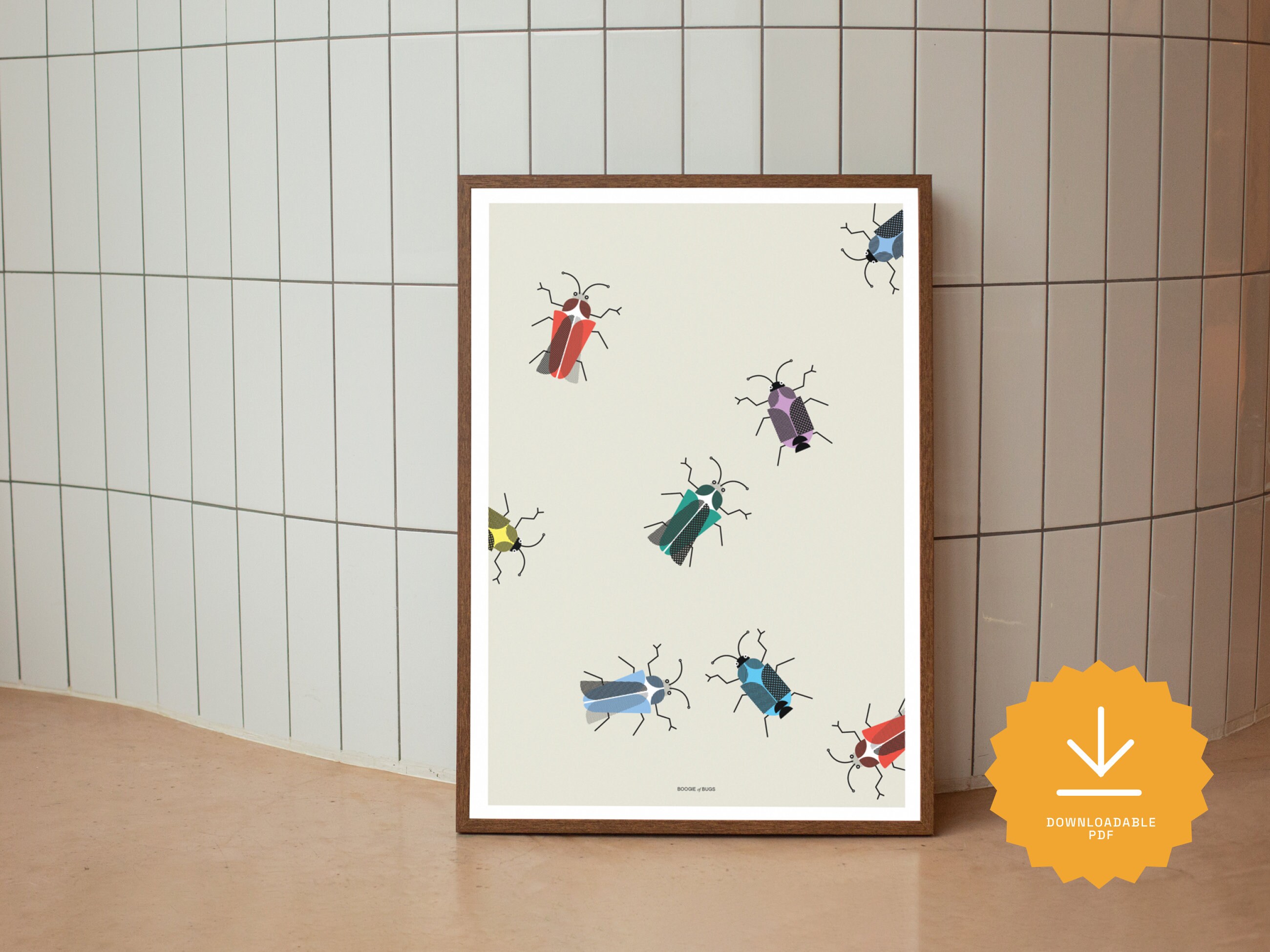 SET of 3 Bugs Beetles Posters Digital Download, Fantasy Insects A2 ...