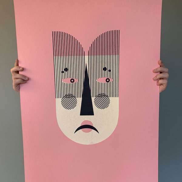 Silk Screen Poster - Etsy