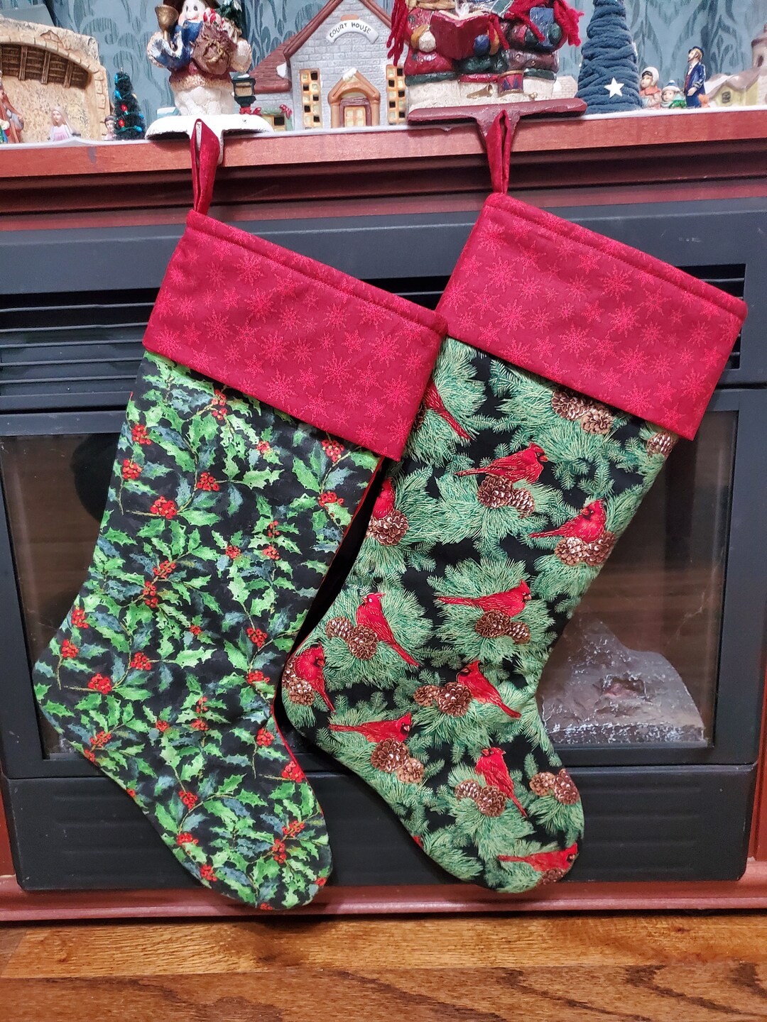 Cardinals Christmas Stockings, Christmas Stockings, X-mas Stockings ...