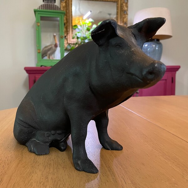 Cast Iron Pigs - Etsy