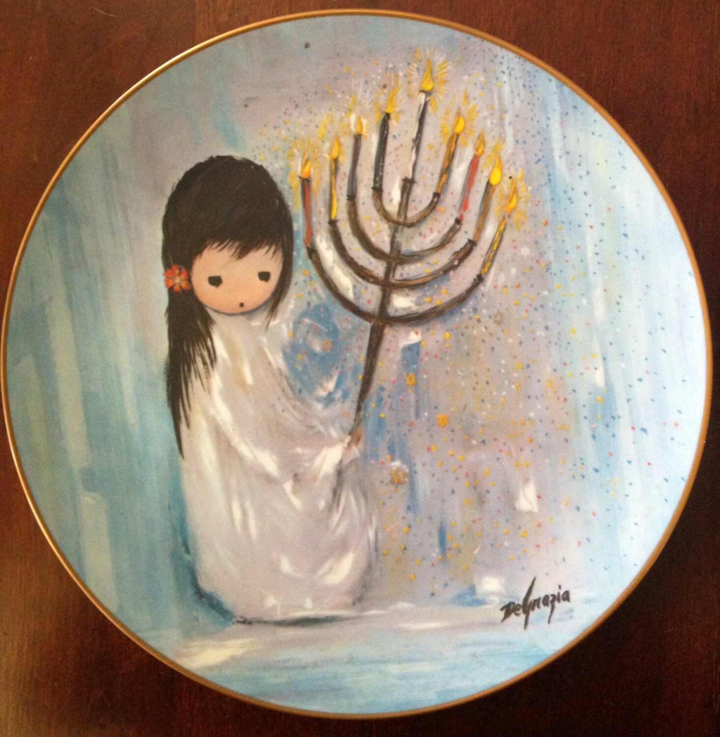 Collectibles Art & Collectibles Vintage DeGrazia collectors plate etna ...
