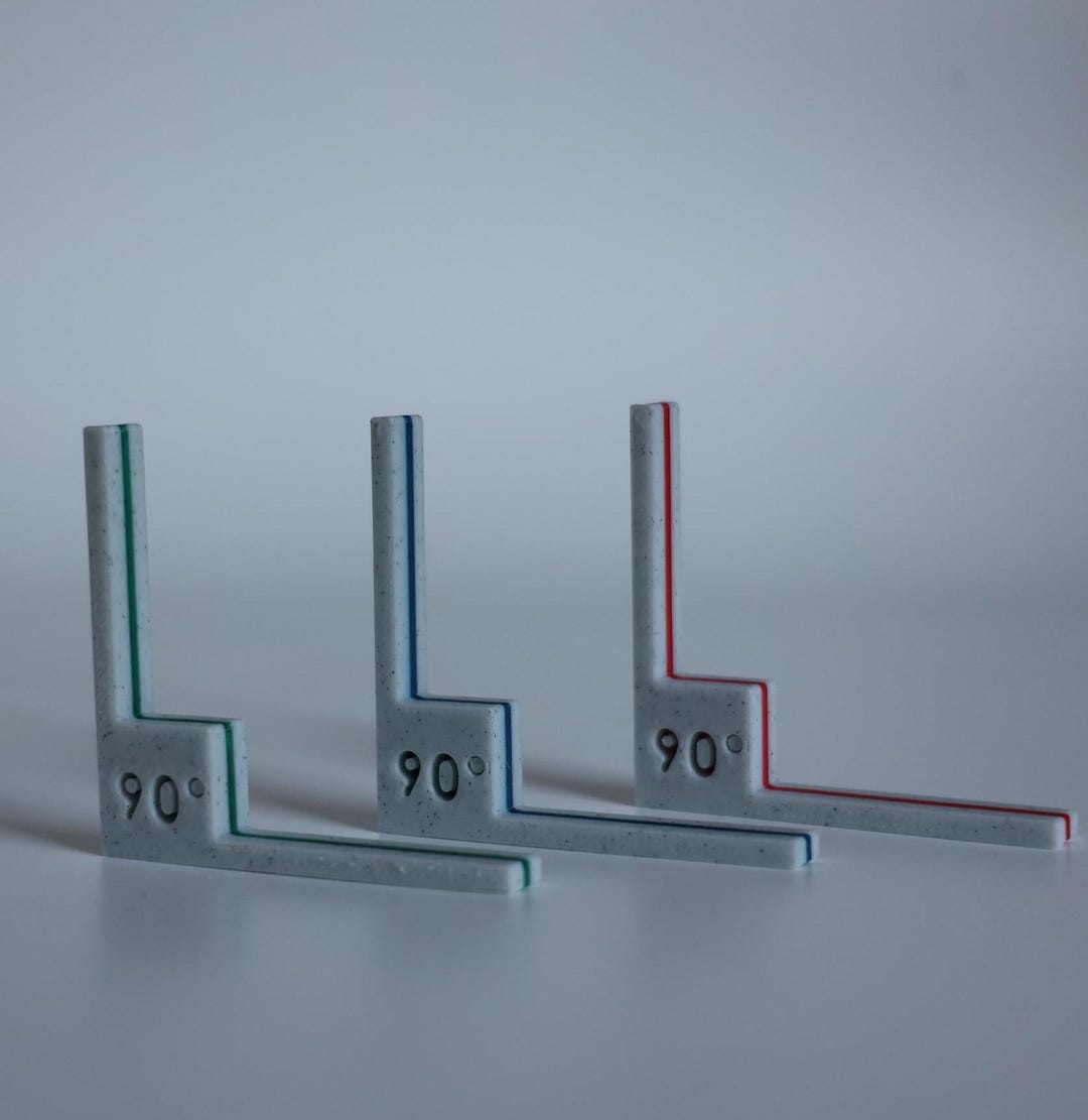 3D Printed Right Angle Teaching Aid: Geometry Classroom Set - Etsy