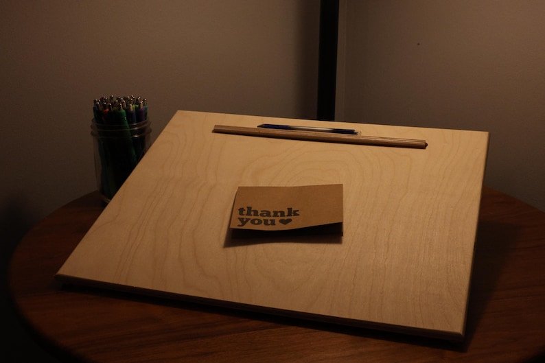 Desktop Wooden Writing Slant Board | Ergonomic Classroom & Office Slope ...