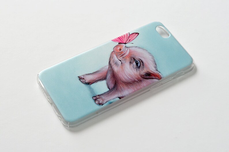 Pig Phone Case Mini Pig Phone Case Piglet Iphone Case Pig - Etsy