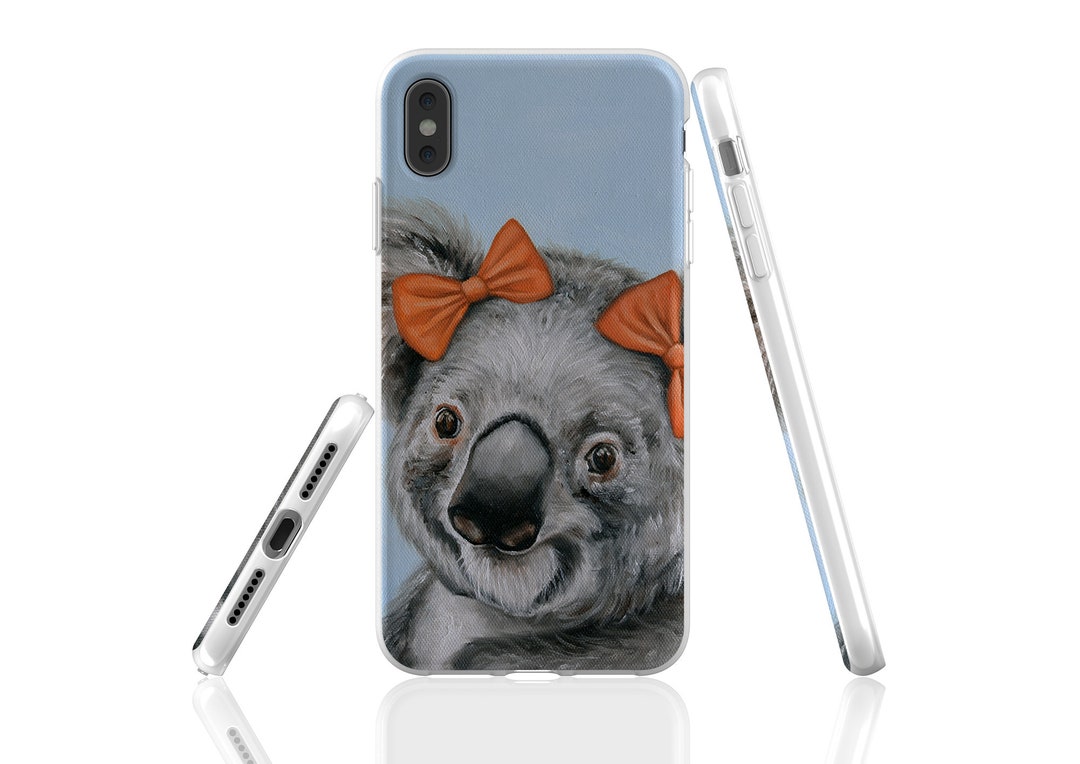 Koala Phone Case, Animal Phone Case, Koala Gift, Flexible Phone Case ...
