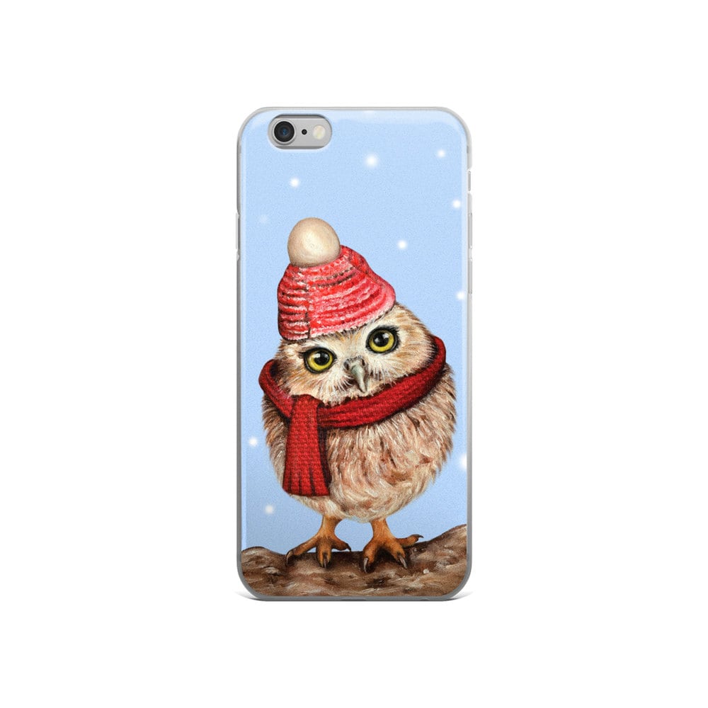 Owl phone case owl gift art phone case animal phone case | Etsy
