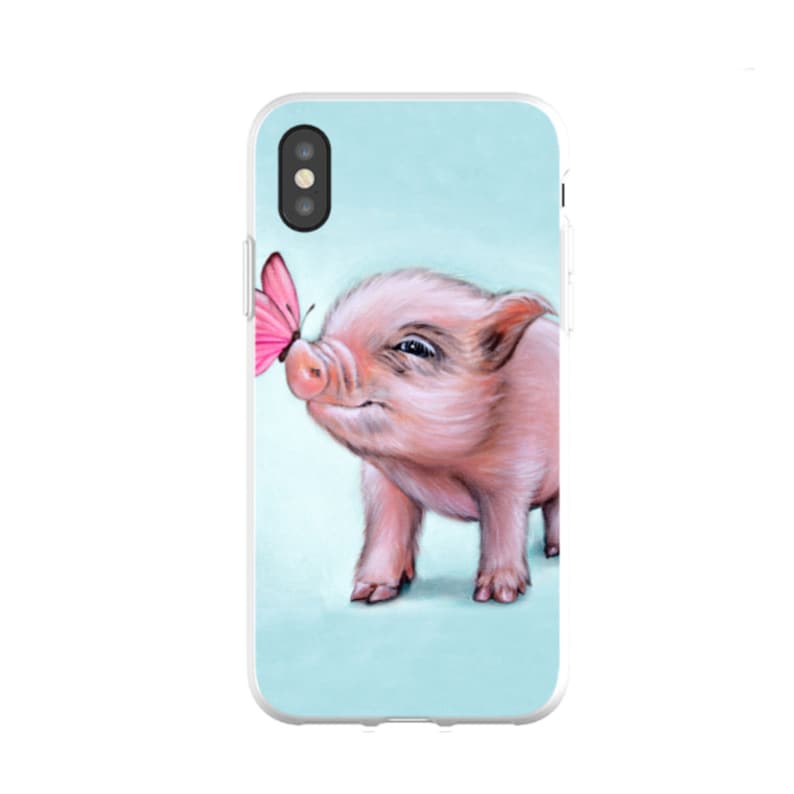 Pig Phone Case Mini Pig Phone Case Piglet Iphone Case Pig | Etsy