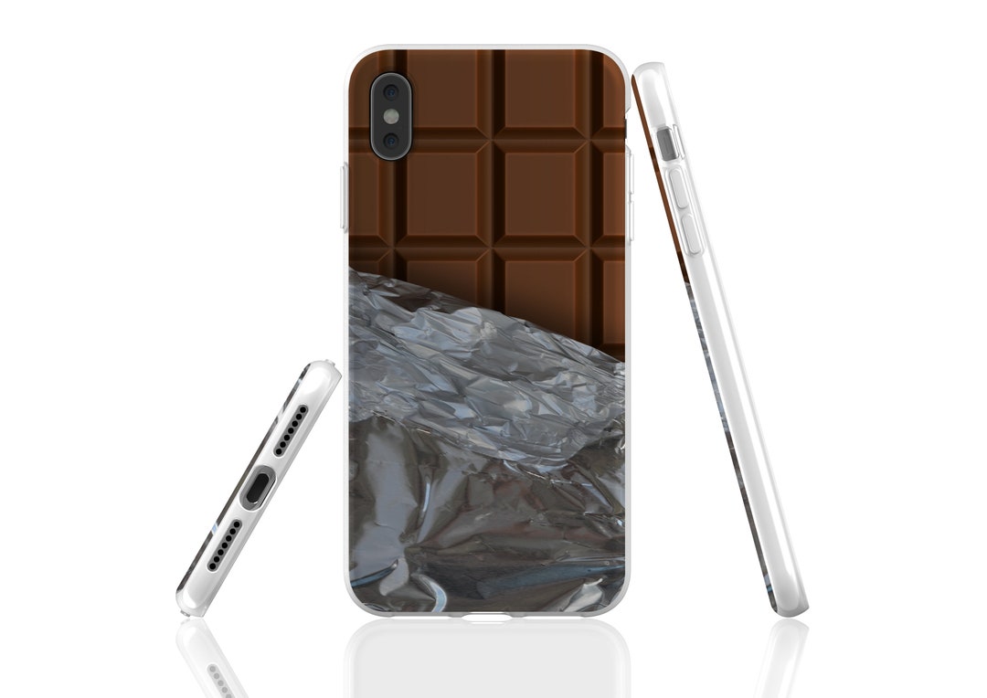 Chocolate Bar Phone Case, Milk Chocolate iPhone Case, TPU Phone Case ...