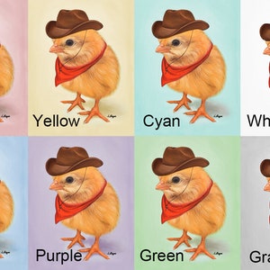 Chick Giclee Print. Chick Nursery Art. Animal Nursery Print. Farm ...