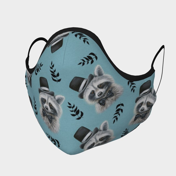 Raccoon Mask - Etsy