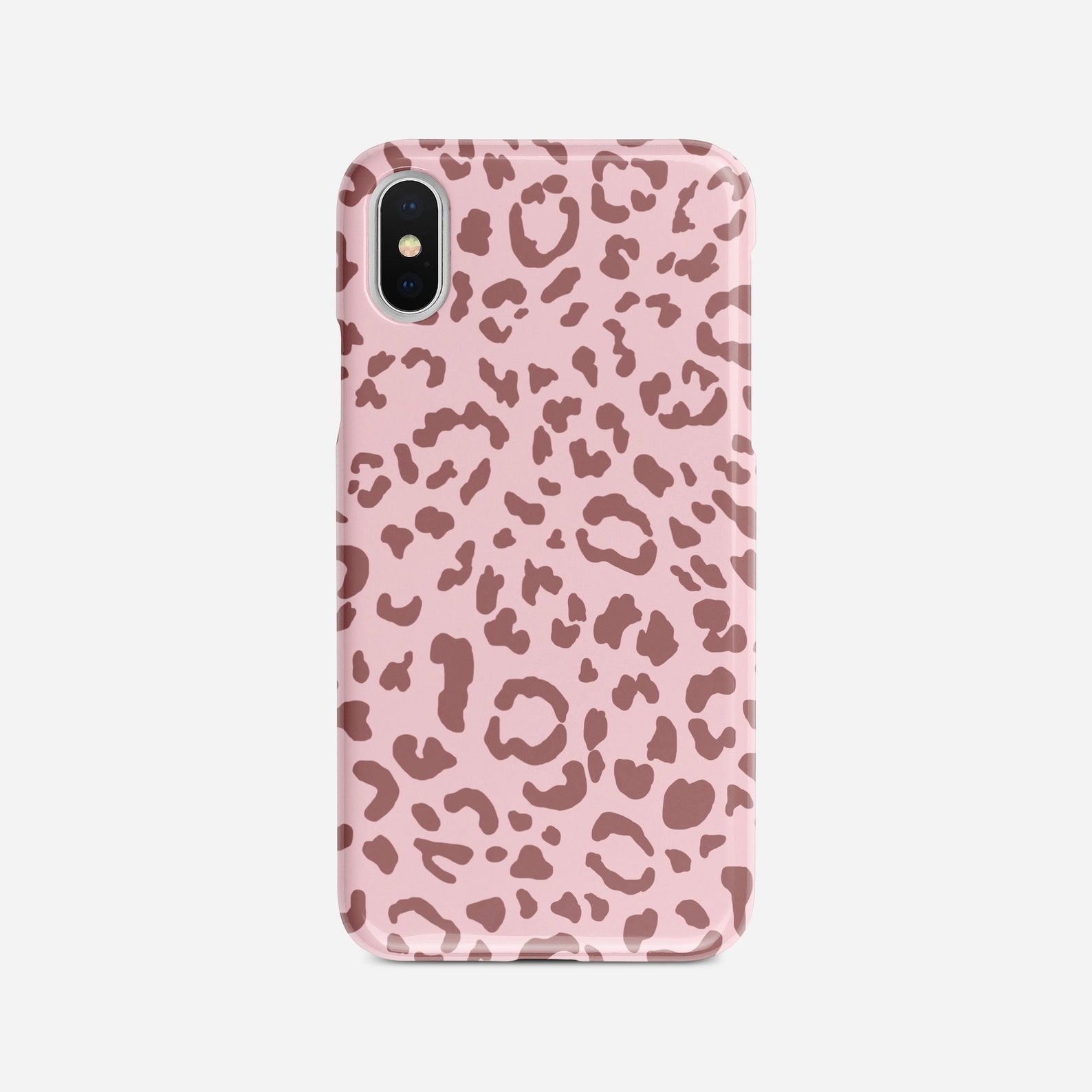 Pink Leopard Print Phone Case Animal Print Iphone Case - Etsy
