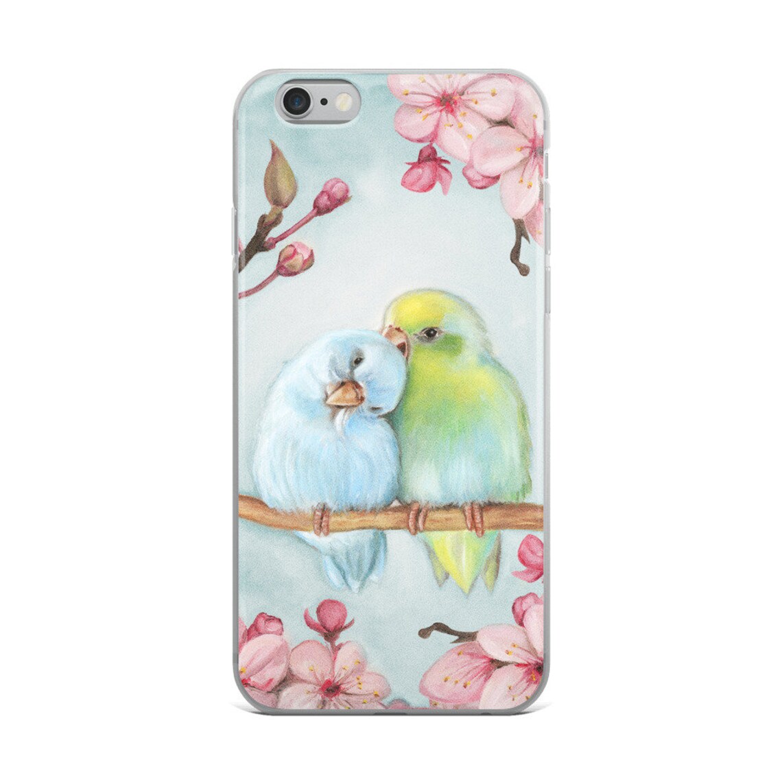 Birds Phone Case Girlfriend Gift Animal Phone Case Blue - Etsy Canada