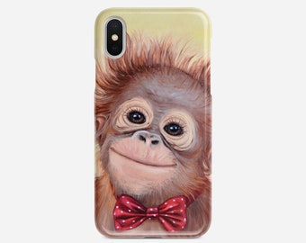 Monkey Phone Case | Etsy
