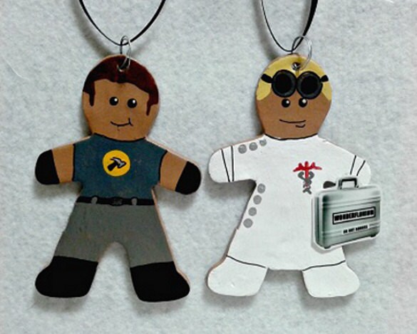 Dr Horrible & Captain Hammer Polymer Clay Gingerbread - Etsy