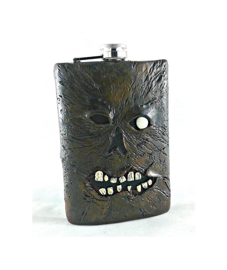 Necronomicon 8 Oz Flask Evil Dead Flask - Etsy