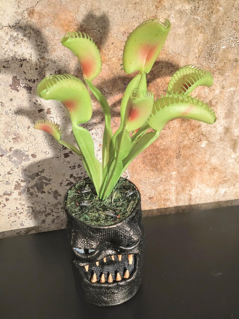 Monster Venus Flytrap - Faux Plant - Etsy