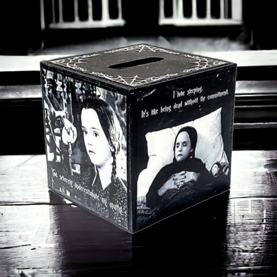 Wednesday Addams Bank - Etsy