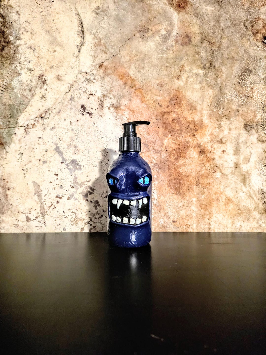 Monster Soap Dispenser #491 - Royal Blue Dispenser - Etsy