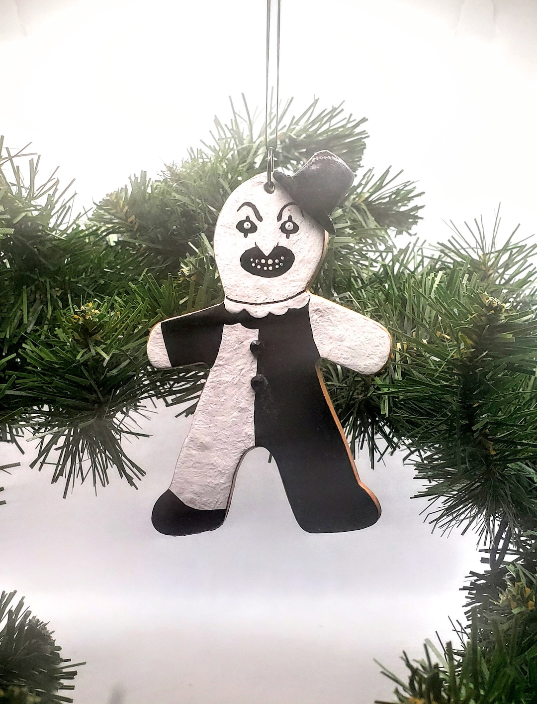 Art the Clown Gingerdead Terrifier Polymer Clay Gingerbread - Etsy