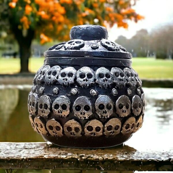 Skull Jar - Etsy