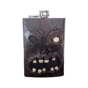 Necronomicon 8 Oz Flask, Evil Dead Flask - Etsy