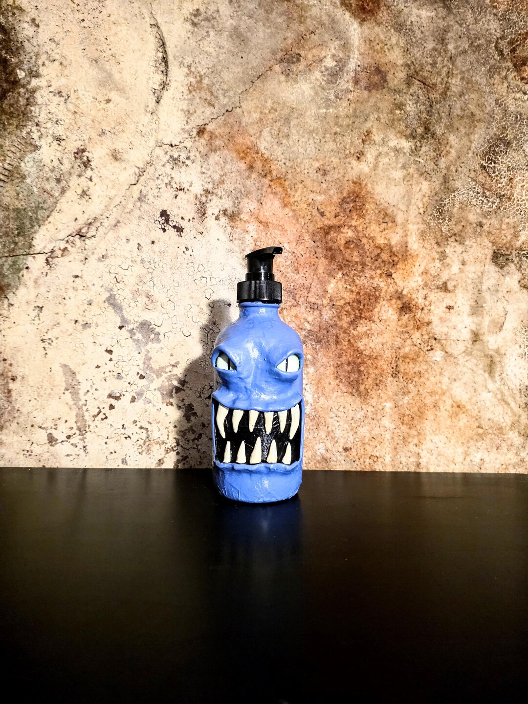 Monster Soap Dispenser #460 - Sky Blue Dispenser - Etsy