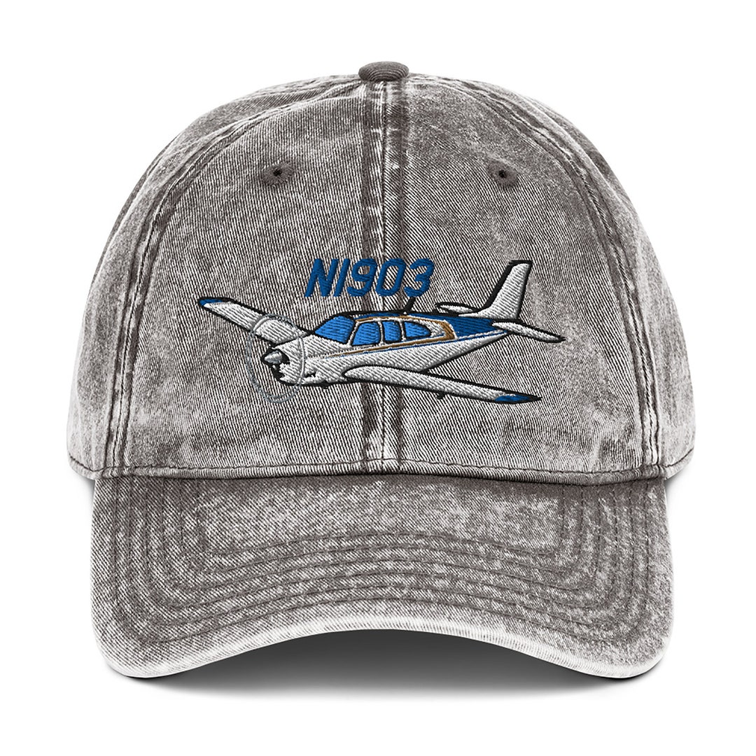 Flyboy Toys Airplane Embroidered Vintage Cap (AIR2552FEFC33A-BG1) - Add ...