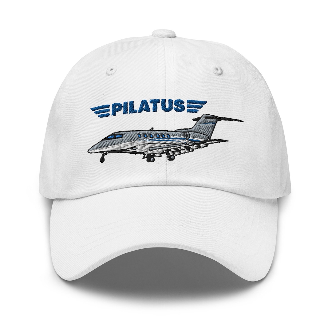 Flyboy Toys Pilatus Airplane Embroidered Classic Hat (AIRG9CPC24-GB1 ...