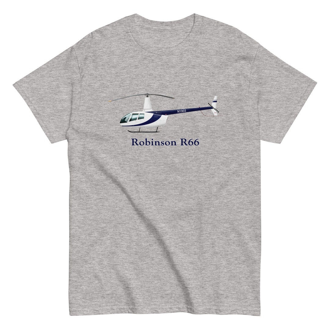 Flyboy Toys Robinson R66 Helicopter T-shirt - Personalized With Your N ...
