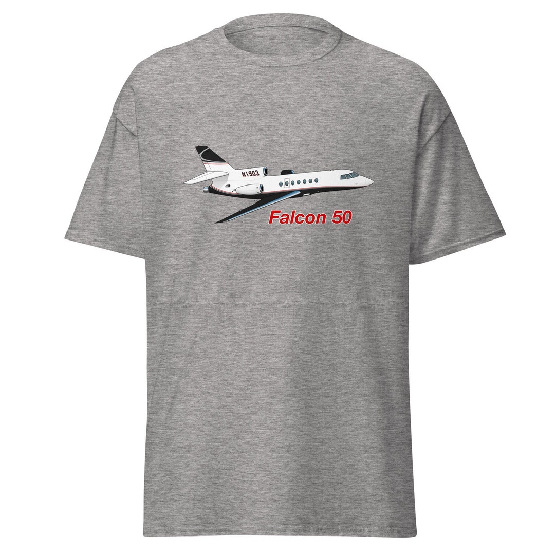 Flyboy Toys Dassault Falcon 50 Custom Airplane T-shirt - Add Your N# - Etsy