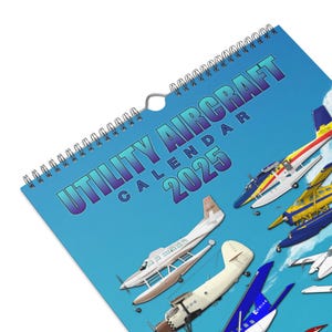 Flyboy Toys Utility Aircraft Wall Calendar (2025) - Etsy