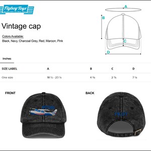 Learjet Airplane Hat – Embroidered Pilot Vintage Cap – Custom Airplane ...