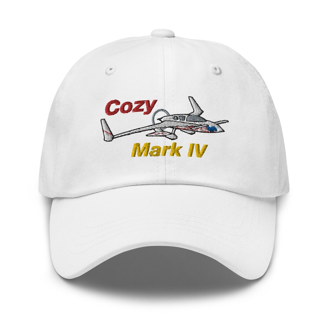 Flyboy Toys Rutan Long-ez Cozy Mark IV Embroidered Custom Classic Cap ...