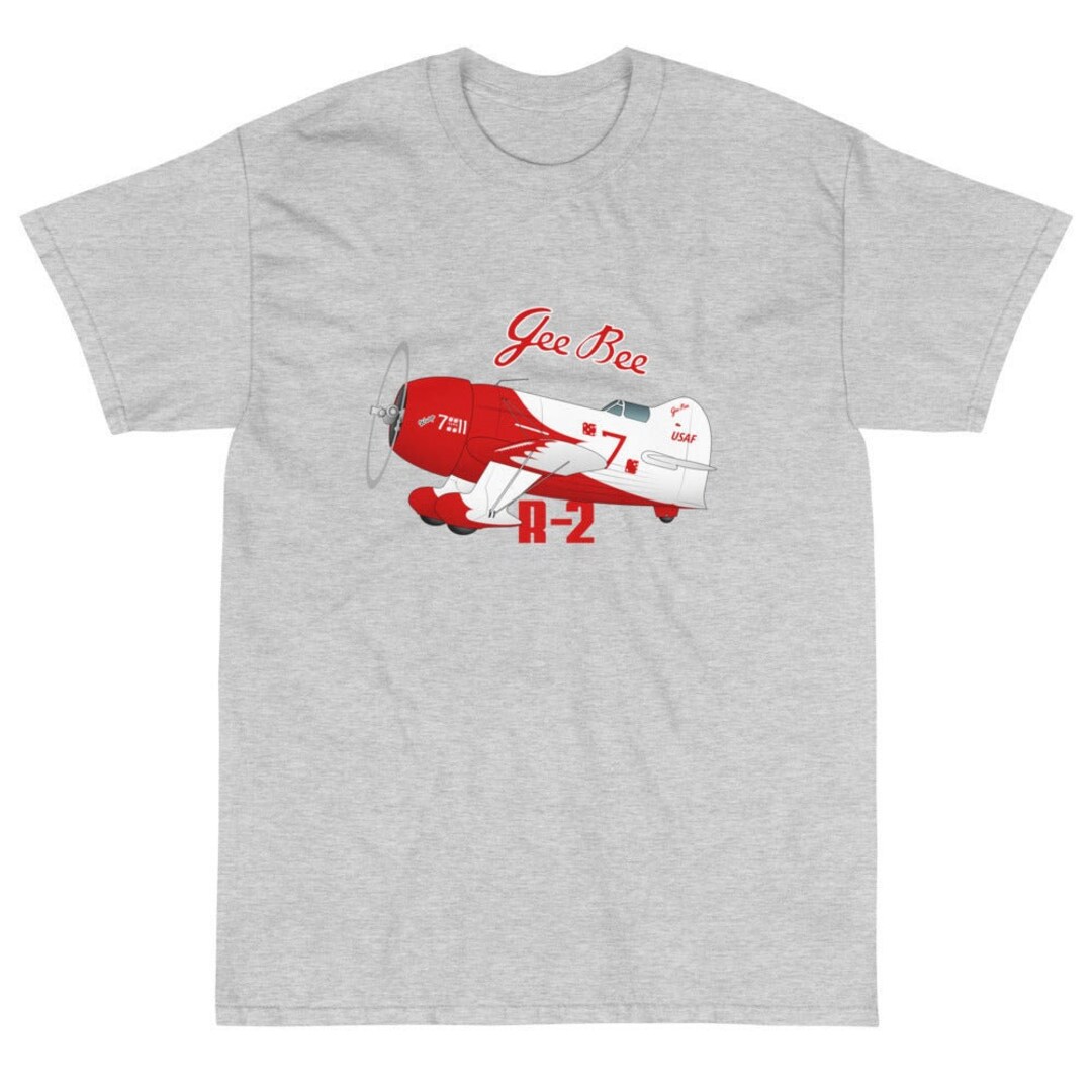 Flyboy Toys Gee Bee R-2 Airplane T-shirt Personalized With N - Etsy