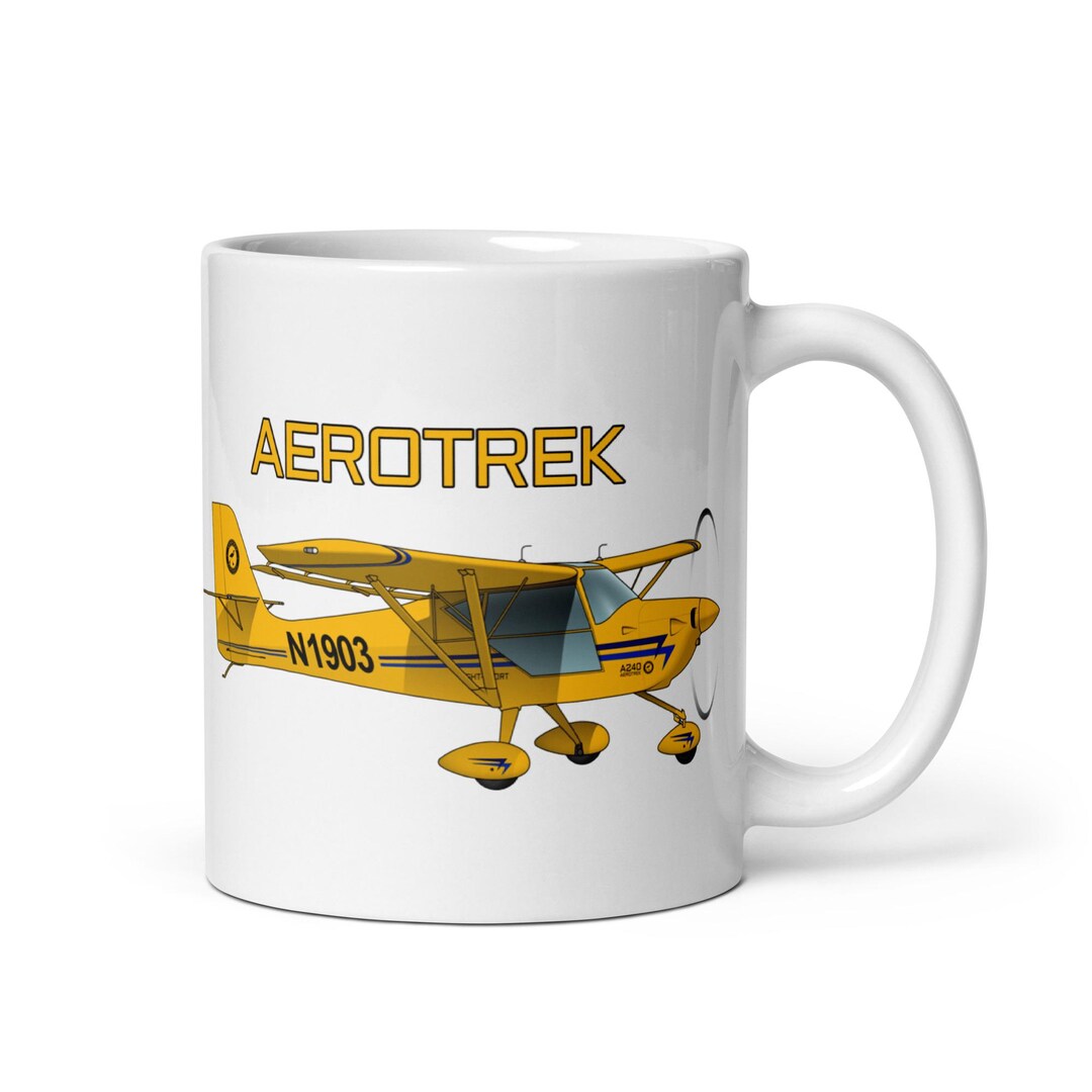 Personalized Aerotrek 240 Airplane Mug: Aviation Pilot Gift - Etsy