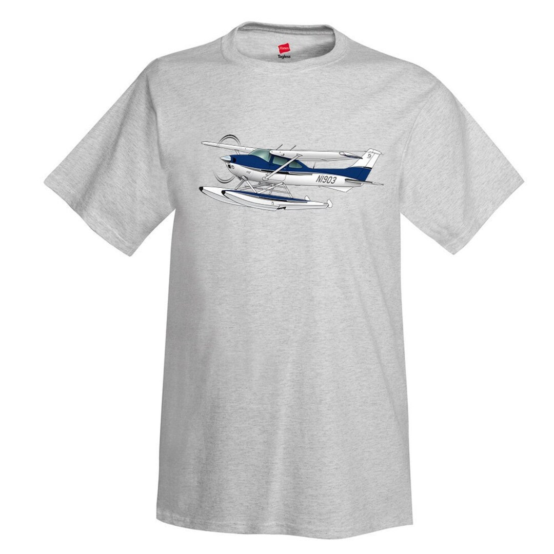 Custom Airplane T-shirt AIR35JJ1826C-BS2 – Personalized With N Number ...
