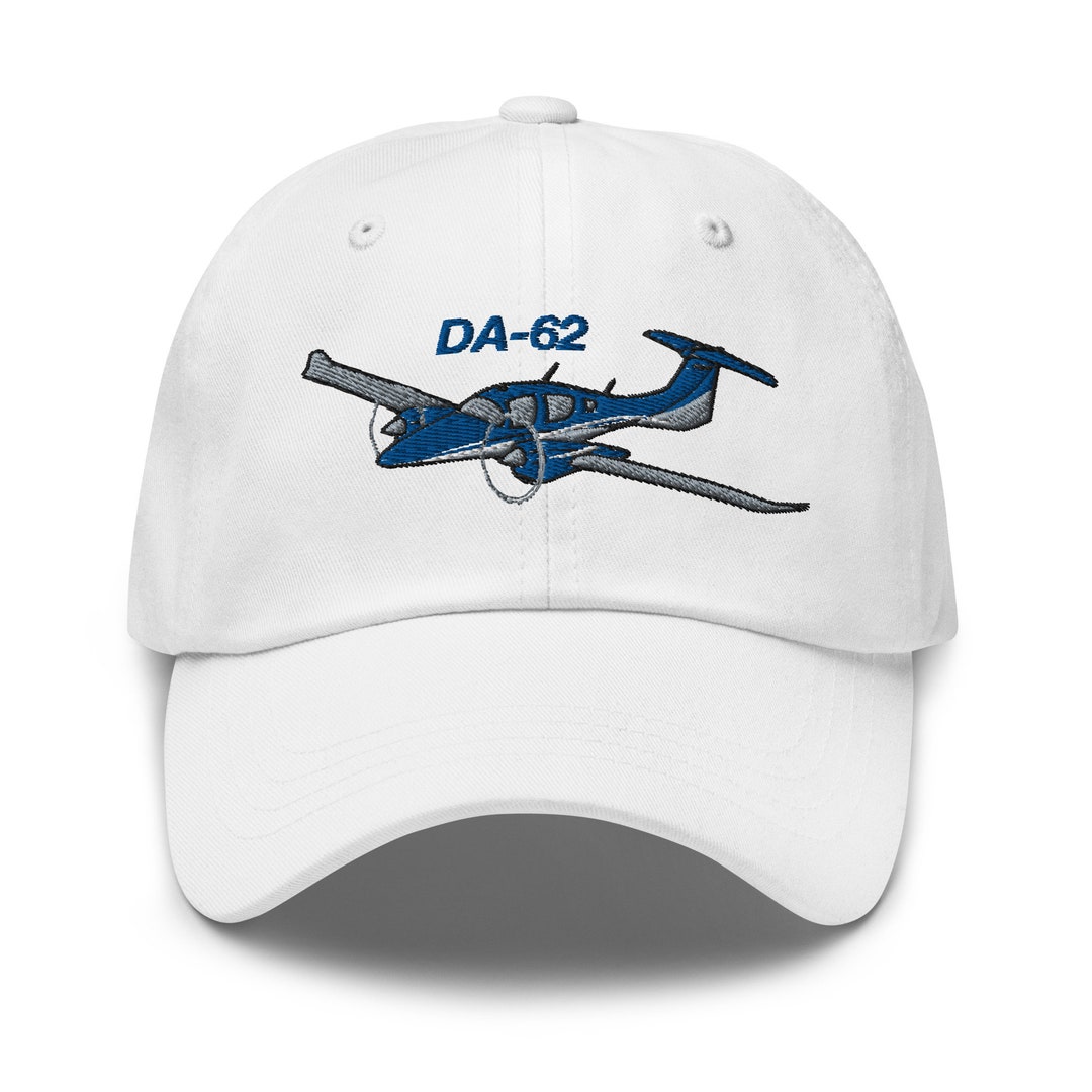 Diamond DA-62 Hat – Embroidered Pilot Cap – Custom Airplane Hat – Add ...