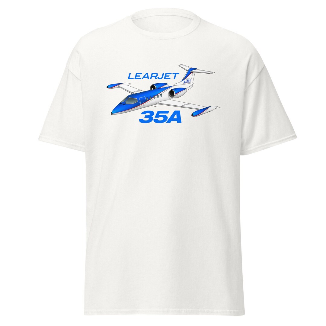 Flyboy Toys Learjet 35A Custom Airplane T-shirt - Add Your N#| Best ...
