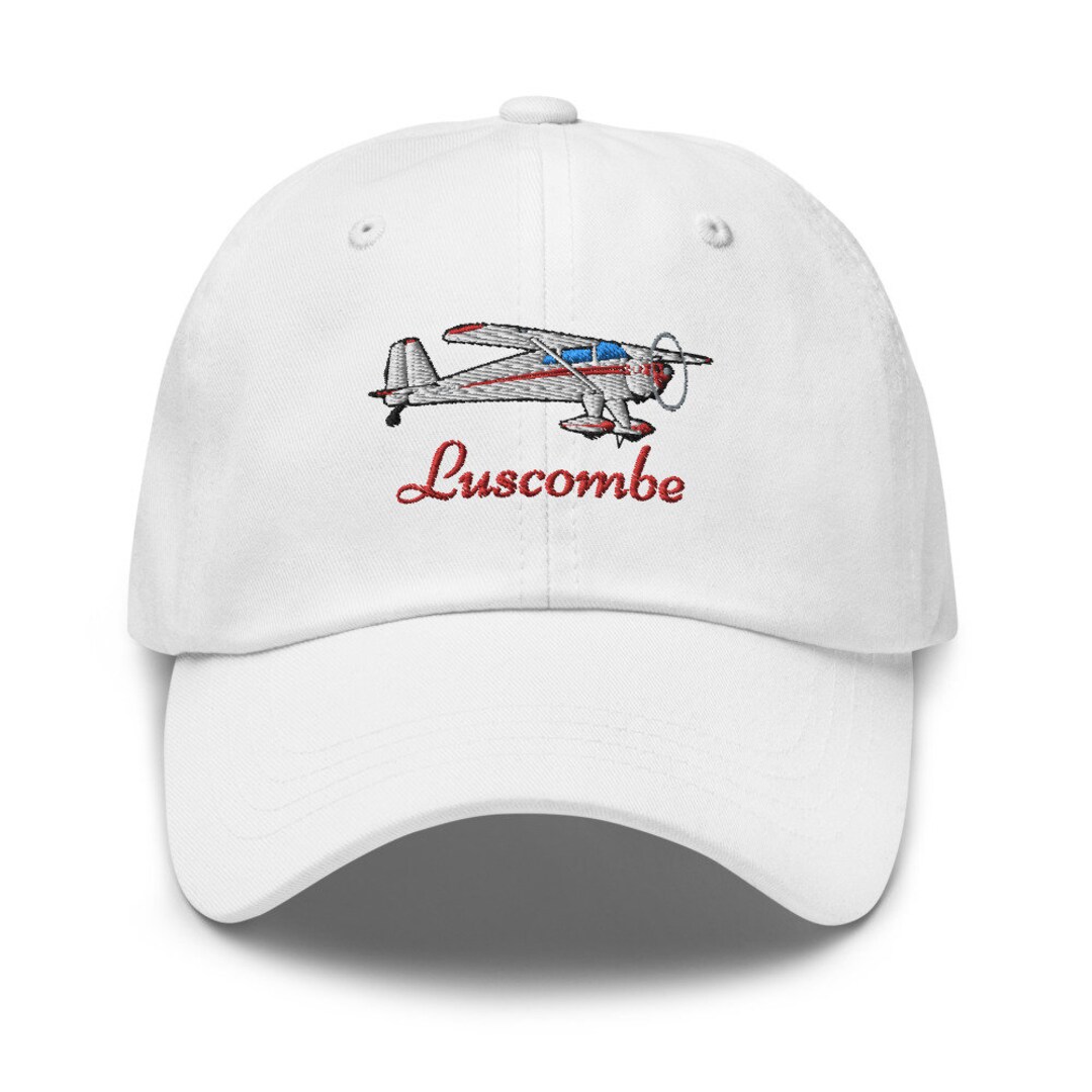 Luscombe 8F Hat – Embroidered Pilot Cap – Custom Airplane Hat – Add ...