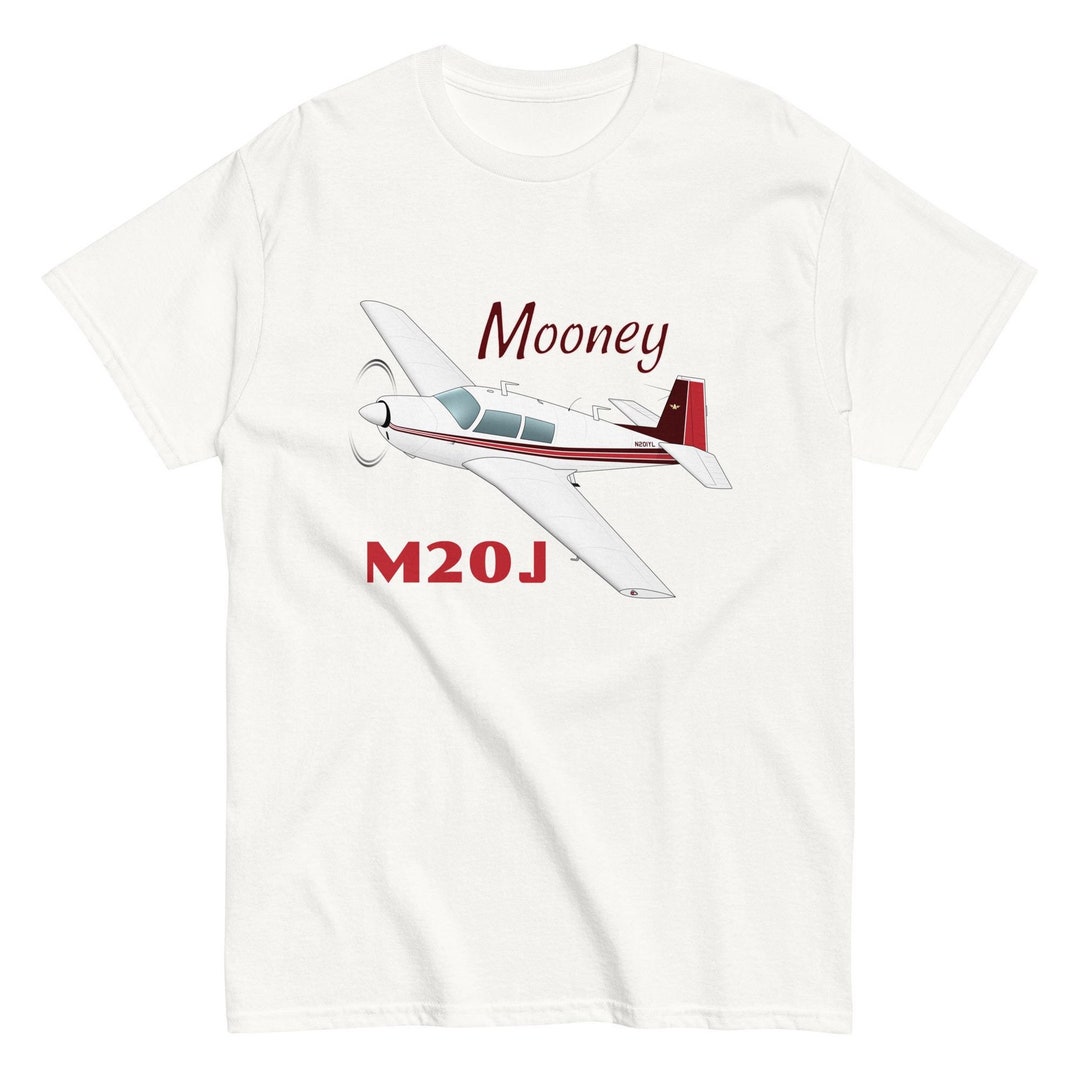 Flyboy Toys Mooney M20J Custom Airplane T-shirt - Personalized With ...